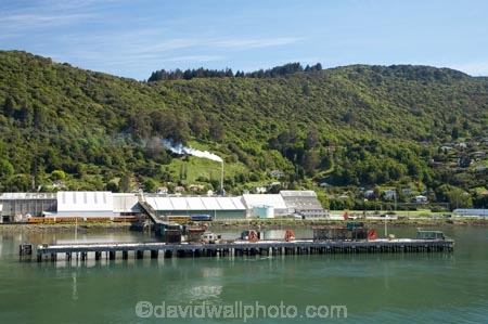 Fertilizer Factory, Ravensborne, Otago Harbour, Dunedin, South Island ...