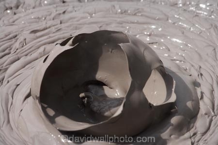 Boiling Mud in thermal area, Rotorua, North Island, New Zealand